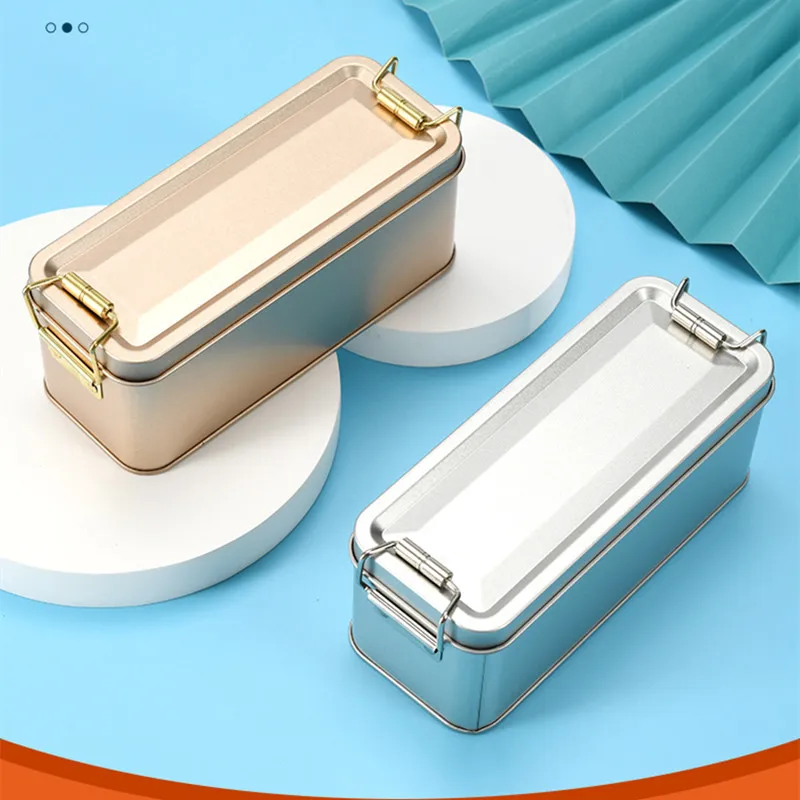 1-Pc-Soild-Rectangle-Metal-Box-Buckles-Storage-Box-Cosmetic-Brush ...