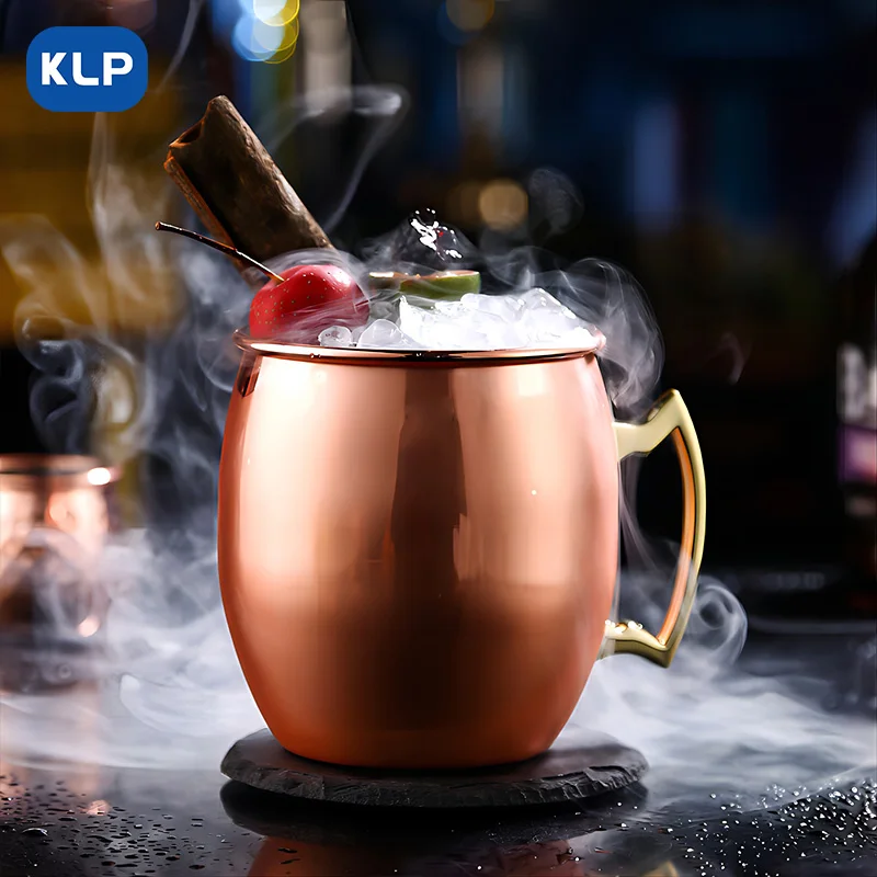 KLP-taza-de-cobre-con-punta-de-martillo-taza-de-mula-de-Mosc-vaso-de ...