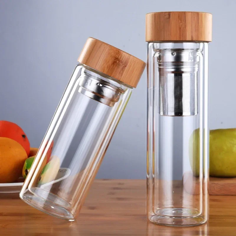 Stainless-Steel-Double-Wall-Glass-Water-Bottle-Filters-Bamboo-Lid ...
