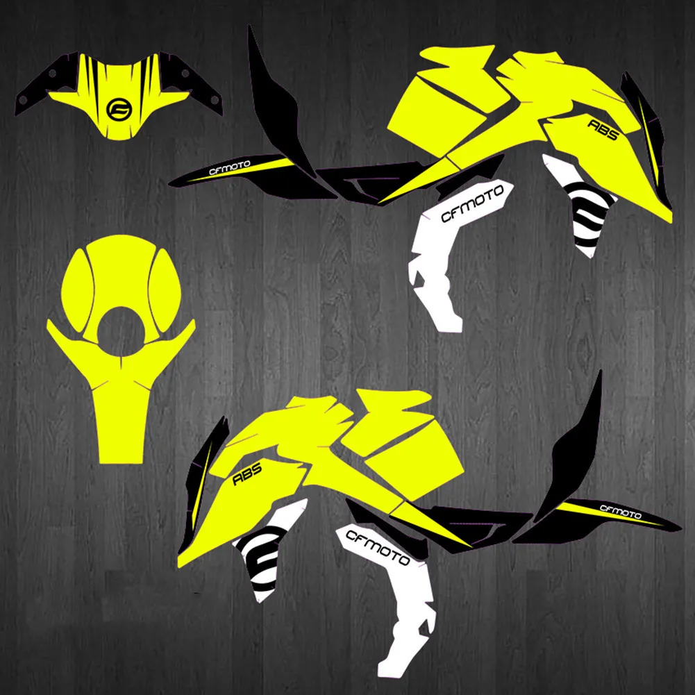 For CFMOTO 400 650 NK 2020-2022 3M Stickers graphics Background Decals ...