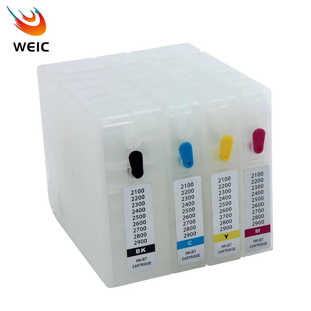 4Color PGI2100 Refillable Ink Cartridge for Canon MAXIFY iB4010 iB4110 ...