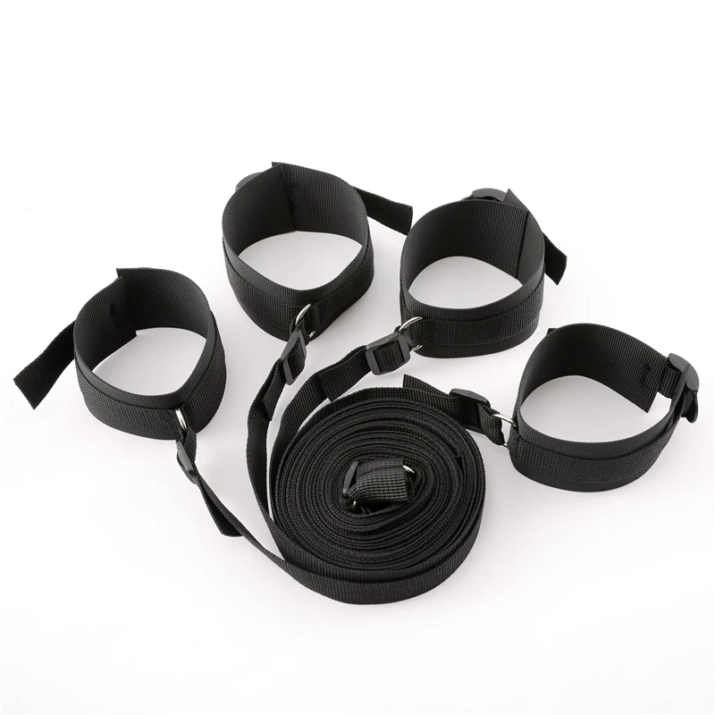 Pour361 - Menottes et chevilles BDSM pour adultes, ensemble de Bondage ...