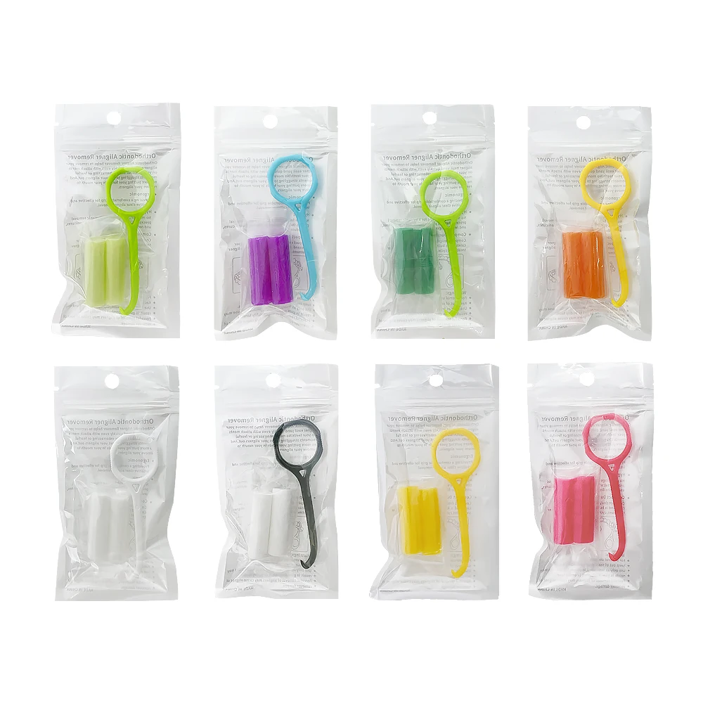 Extrator-Gancho-Alinhador-Tool-Set-Tooth-Chewias-Invisible-chaves-remov ...