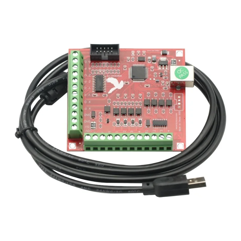 Breakout-board-CNC-USB-MACH3-100Khz-4-axis-interface-driver-motion ...