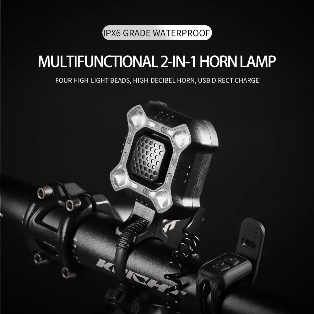 Bicycle-Electronic-Bell-Bicycle-Light-Scooter-E-bike-Trumpet-Alarm-Bike ...