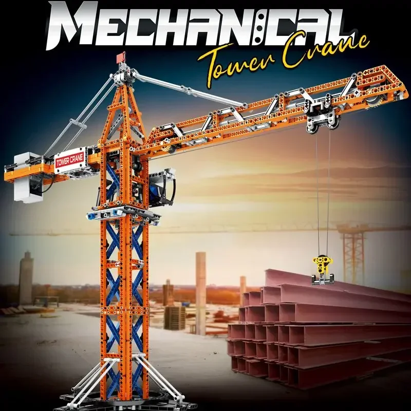 Reobrix-1288PCS-Technica-RC-Tower-Crane-Remote-Control-Building-Block ...