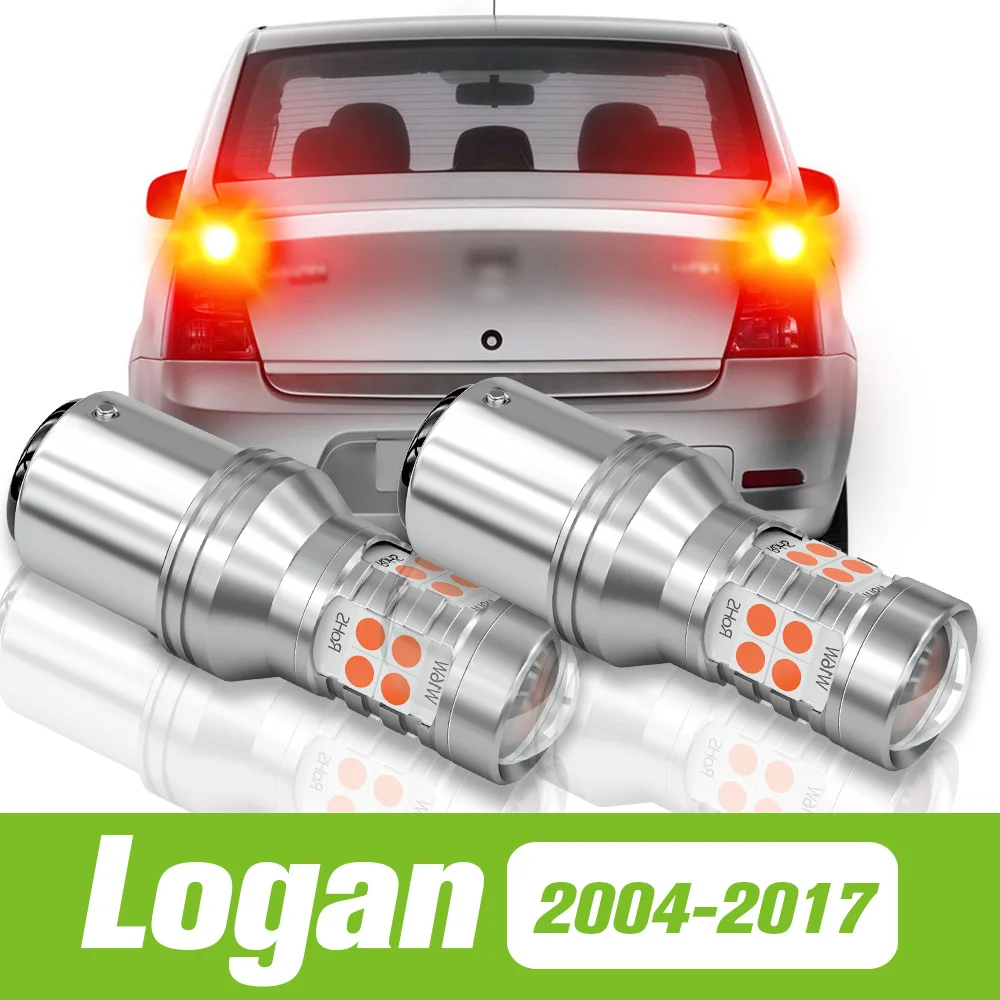 2pcs For Dacia Logan 1 2 2004-2017 LED Brake Light 2005 2006 2007 2008 ...