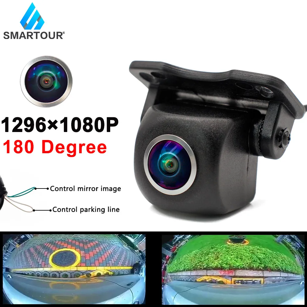 Smartour 180 Degree 1080p Wide Angle Hd Auto Rear View Camera Car ...