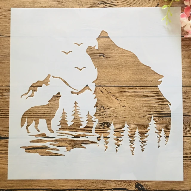 Forest Stencils Printable