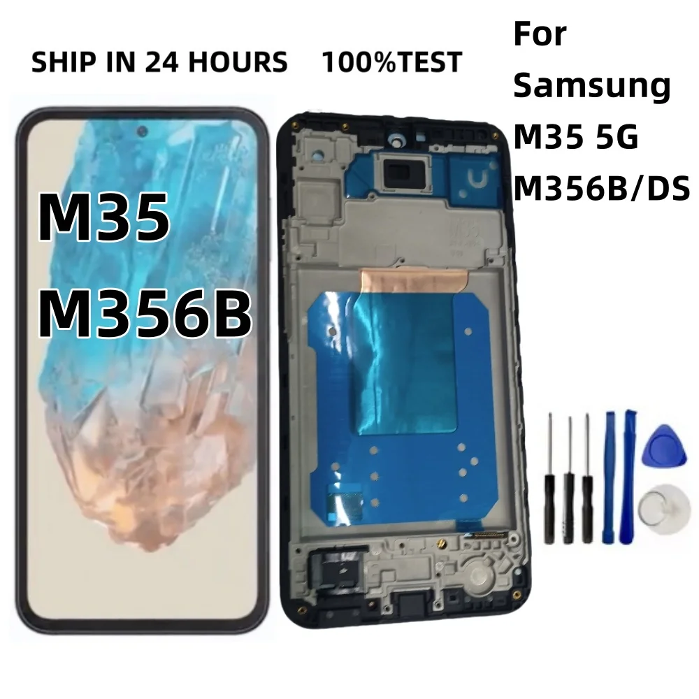 جديد TFT/OLED لسامسونج M35 شاشة الكريستال السائل مجموعة المحولات ...