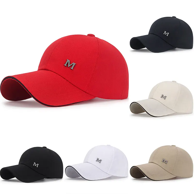Long Brim Baseball Cap Sunscreen Baseball Cap Peaked Cap Sports Cap ...