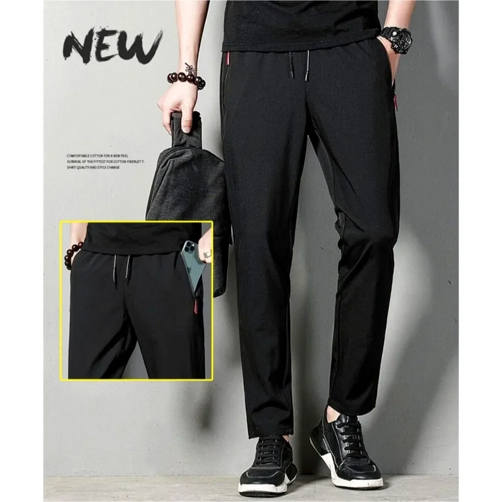 Men-S-Casual-Long-Pants-Plus-Size-Sweatpants-Summer-Cool-Stretch-Pants ...