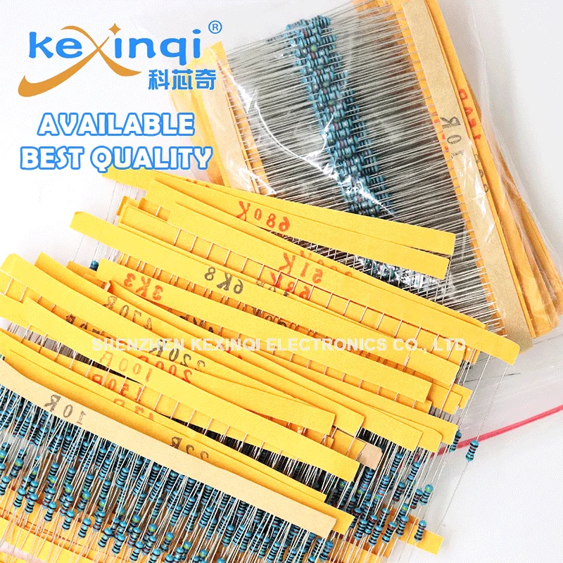 STOCK-600-Pcs-30-Kinds-Each-Value-Metal-Film-Resistor-Pack-1-4W-1 ...