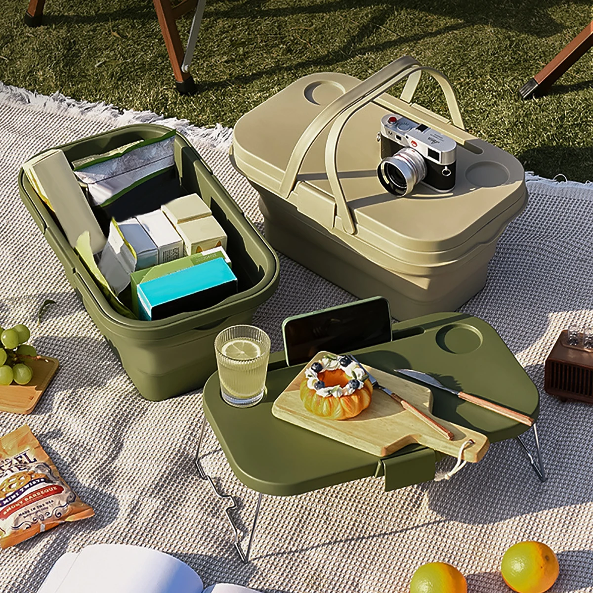 1PC-Storage-basket-set-foldable-bucket-picnic-basket-Wilderness-sailor ...