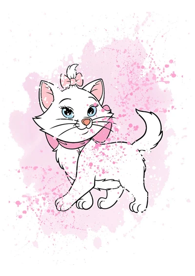 Aristocats Marie Drawing