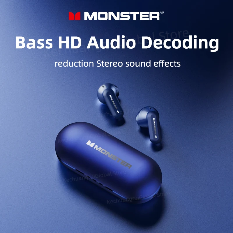 Monster-XKT25-Wireless-Bluetooth-5-4-Headphones-TWS-Hifi-Stereo ...
