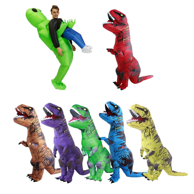 Inflatable-Adult-Costume-Dinosaur-Costumes-Blow-Up-Fancy-Dress-Mascot ...