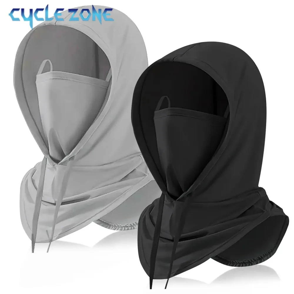 Unisex Full Face Mask Sun Protection Windproof Hat Motorcycle Riding ...