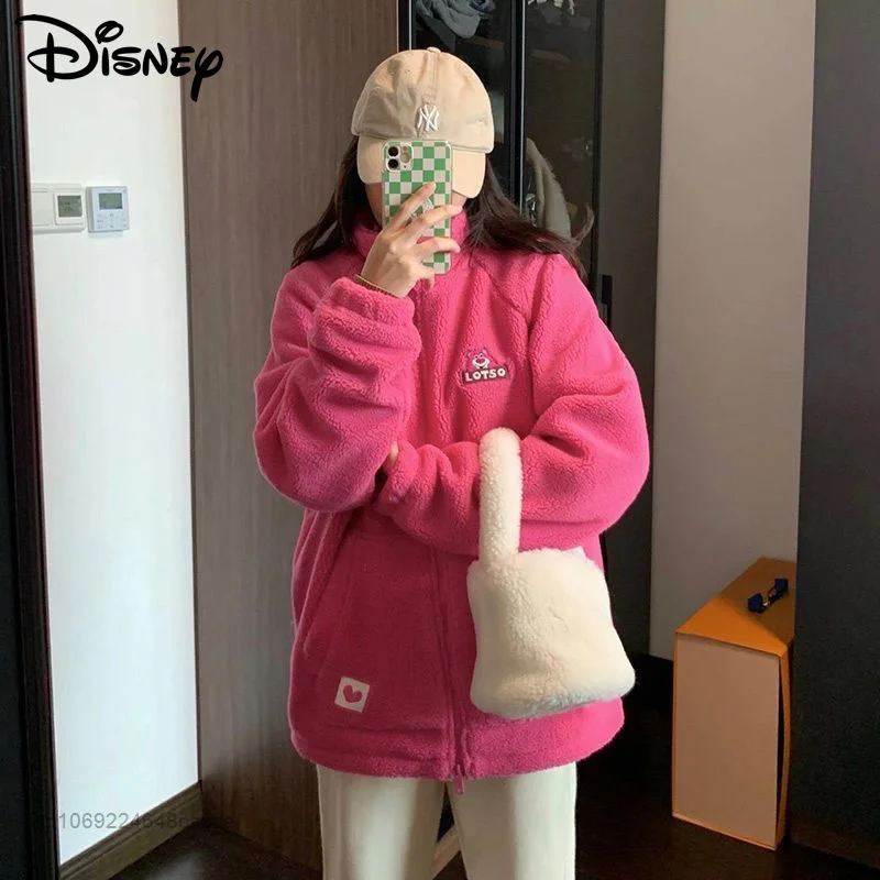 Disney-Cartoon-Bear-Lotso-Clothes-Y2k-Thin-Plush-Loose-Sweatshirts ...