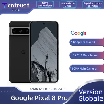 Google-Smartphone Pixel 8 Pro, 5G, Google Tensor G3, 6.7 ", écran ...