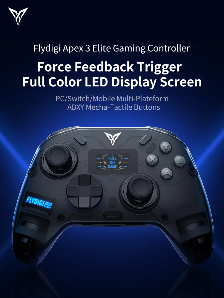 Flydigi apex série 3 elite controlador de jogos bluetooth sem fio força ...