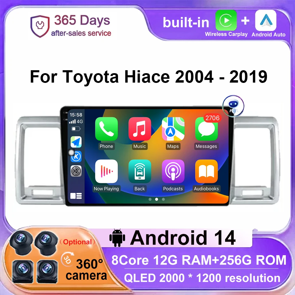 Rádio do carro reprodutor de vídeo multimídia android 16 auto para ...