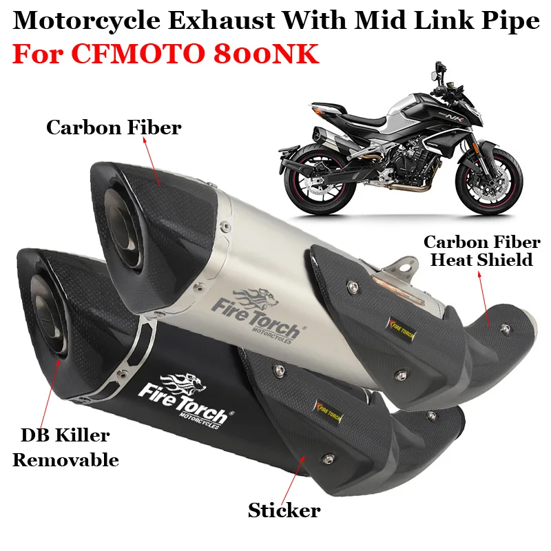 For-CFMOTO-800NK-NK800-2023-Year-Motorcycle-Exhuast-Escape-Modified ...