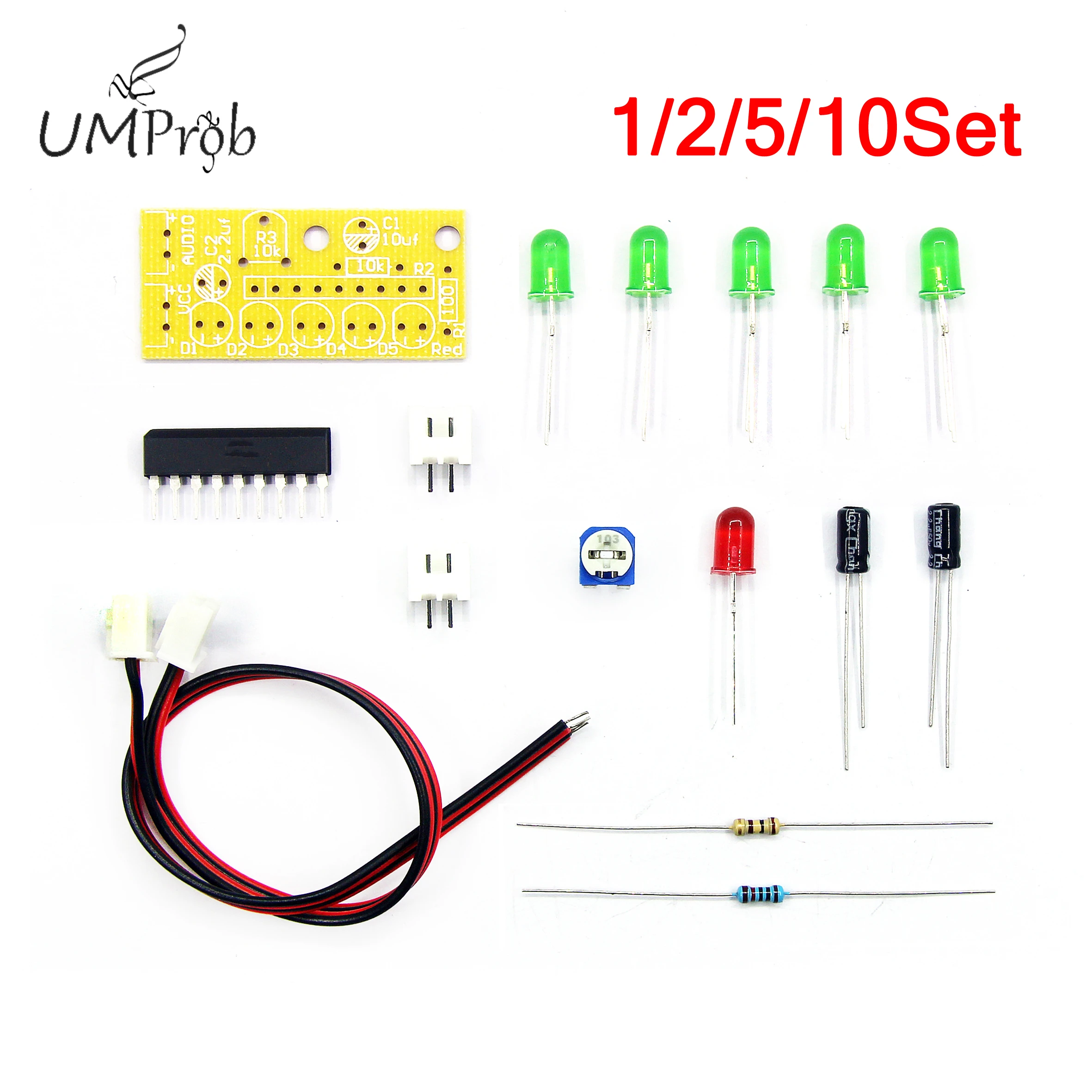 3.5-12v Ka2284 Diy Kit Audio Level Indicator Suite Trousse Diy ...