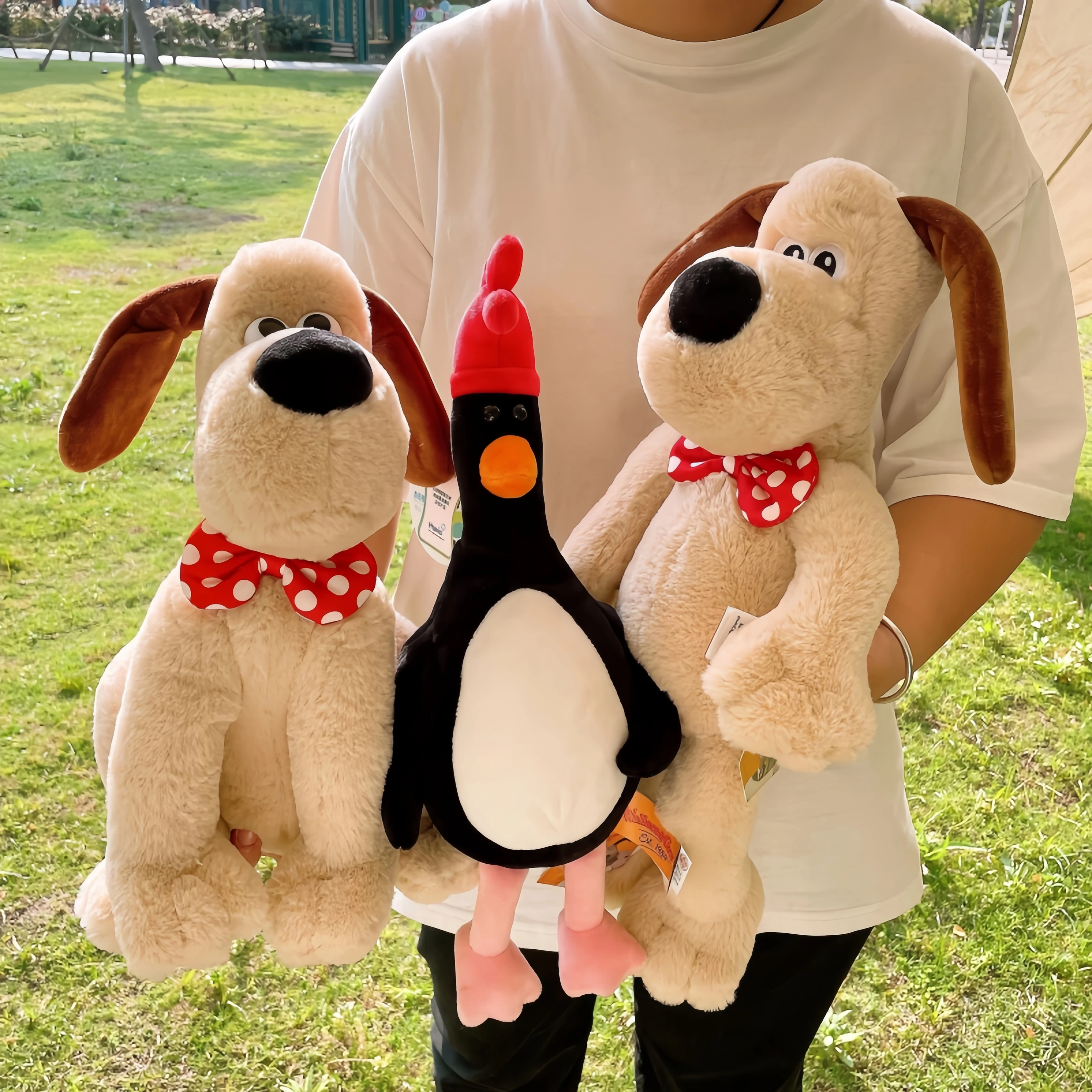 Original Wallace&Gromit Plush Toys Anime Cute Puppy Stuffed Dolls ...