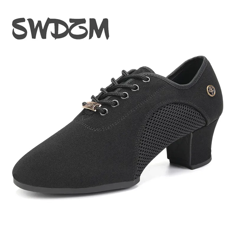 Women Dancing Shoes Woman Latin Shoes Men Ladies Training Ballroom ...