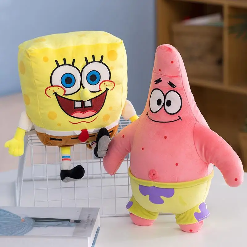 Spongebob Lifting Stuffed Animals