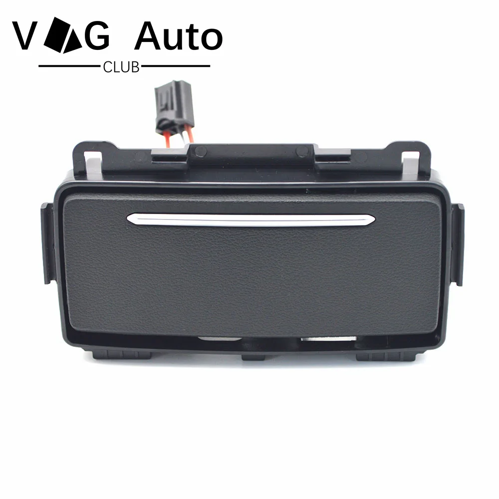 For A4 B9 OEM Black Rear Ashtray With Housing And Cigarette lighter ...