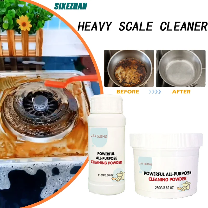 110/250g Powerful Cleaning Powder Multipurpose Kitchen Detergent Baking ...