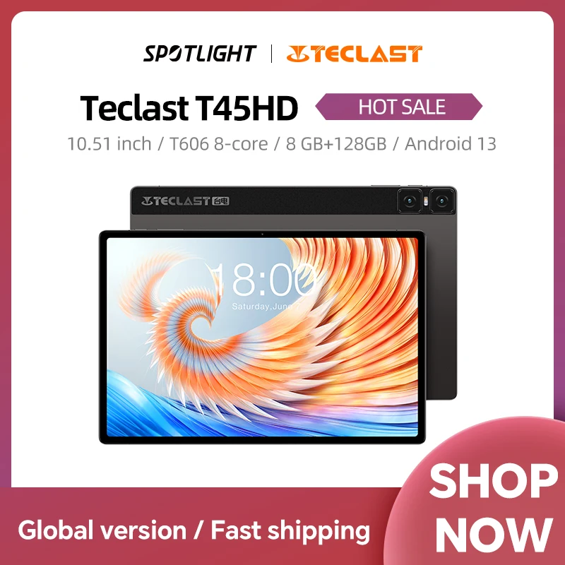 Teclast-T45HD-10-51-inch-Tablet-Android-13-Incell-Fully-Laminated-8GB ...
