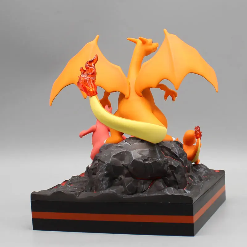 PokéMon Anime Figure Little Fire Dragon Charmander Pokemon Serie ...