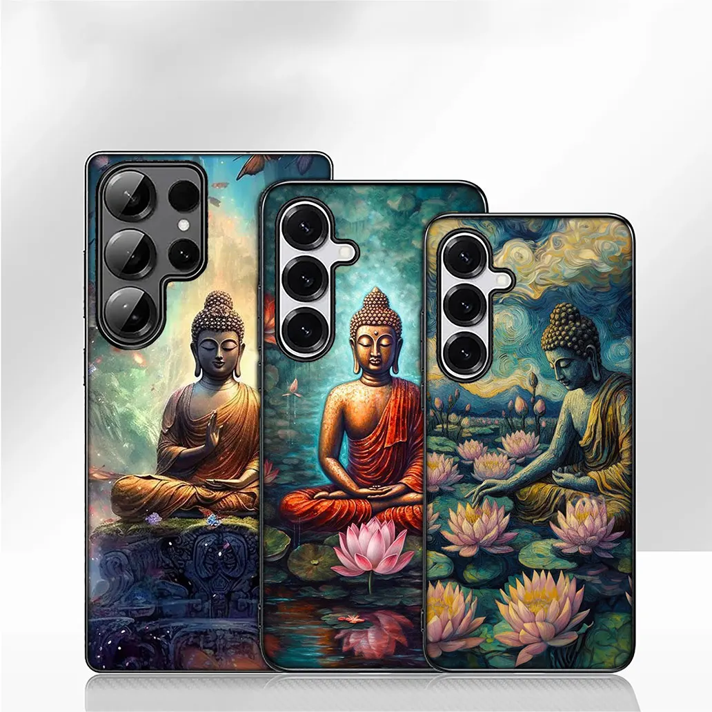 Serene Lord Buddha Design Phone Case for Moto G24 4G (9)