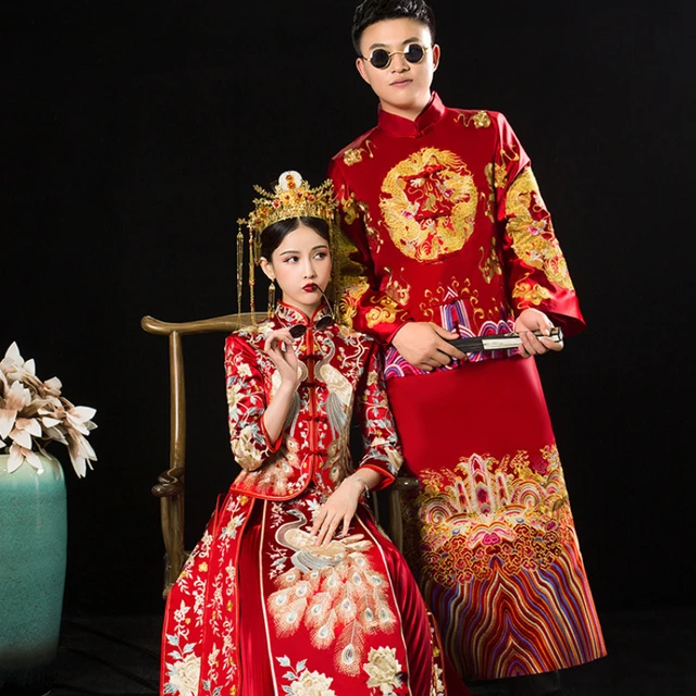 Chinese Traditional Wedding Dress Men
