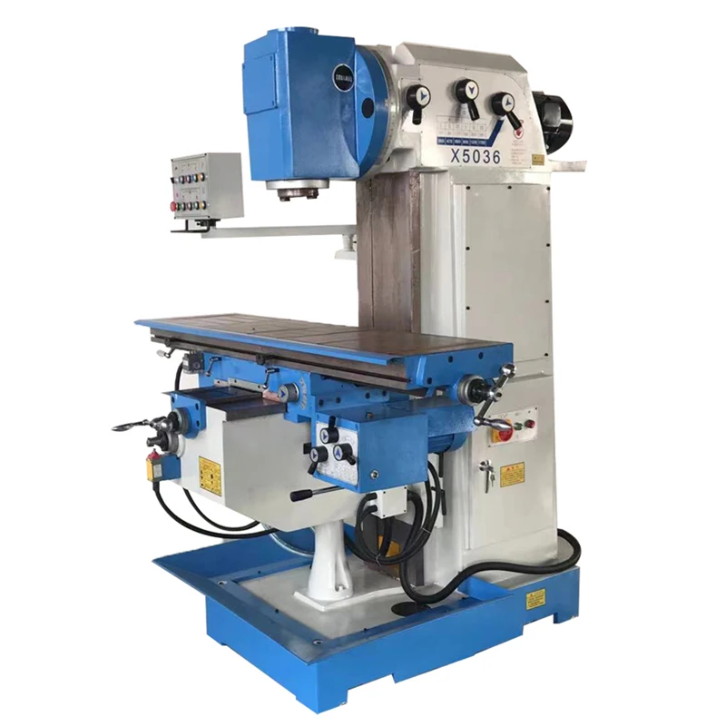Universal Milling Machine With Label