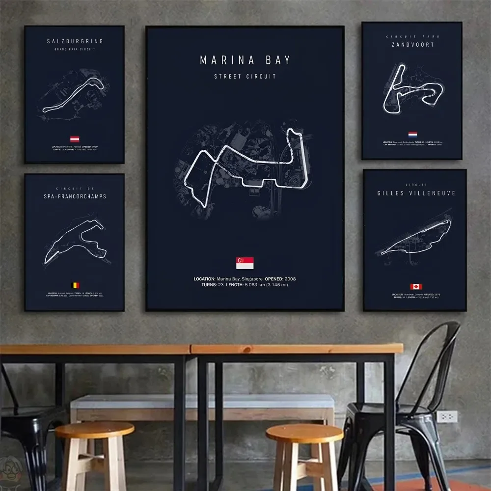 1pc-Formula-1-Imola-Monaco-Circuit-F1-Poster-Stickers-Art-Wall-Murals ...
