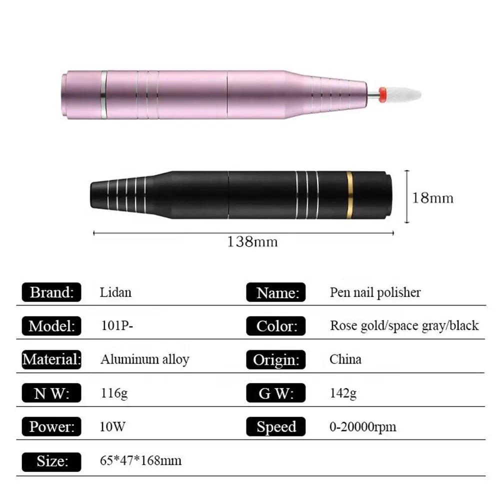 20000-rpm-Portable-Nail-Remover-Exfoliating-Polish-Pen-New-Style ...