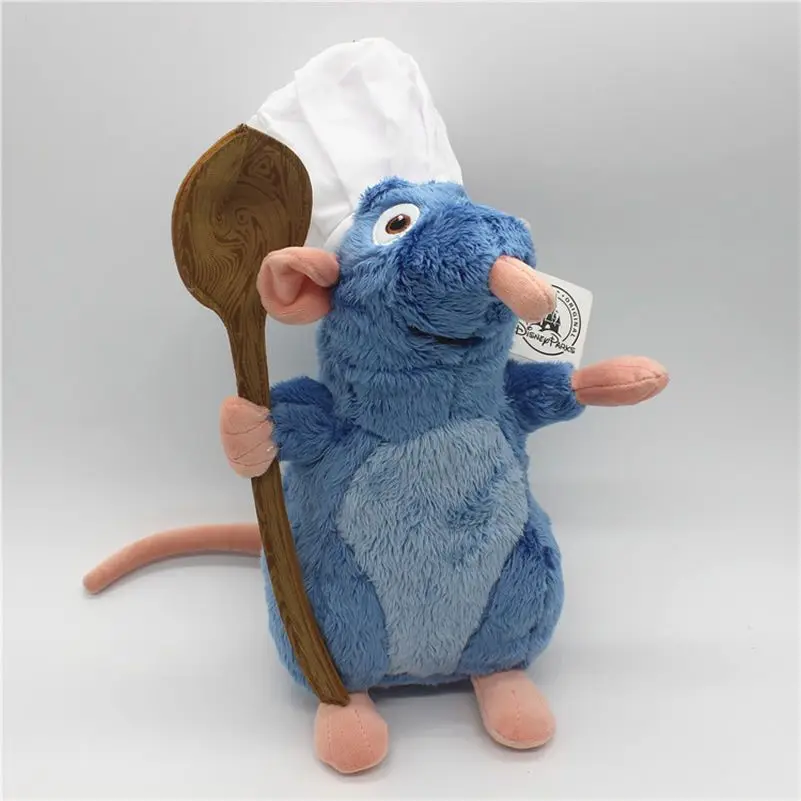 Disney-30cm-Ratatouille-Remy-Mouse-With-a-Spoon-Plush-Toy-Doll-Stuffed ...