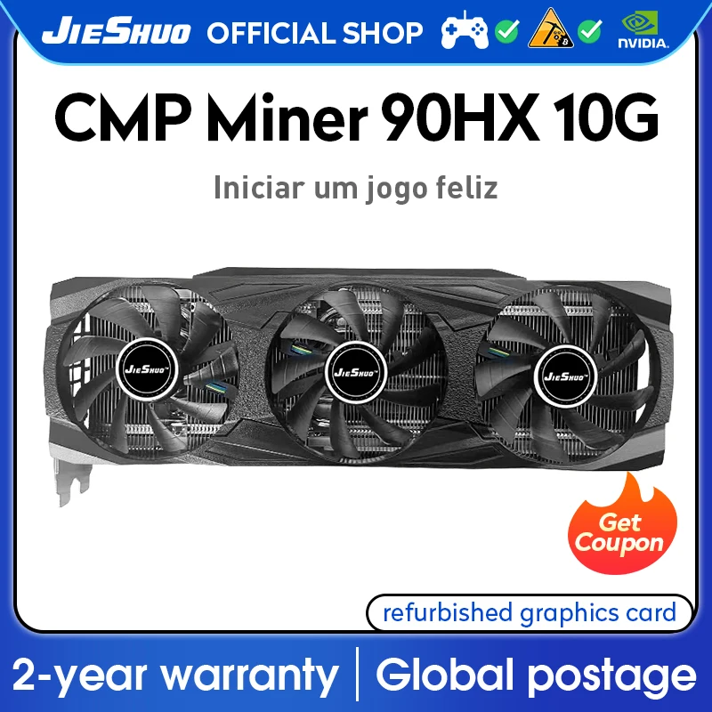 JIESHUO-CMP-90h-x-10gb-placa-gr-fica-de-minera-o-profissional-cmp-90hx ...