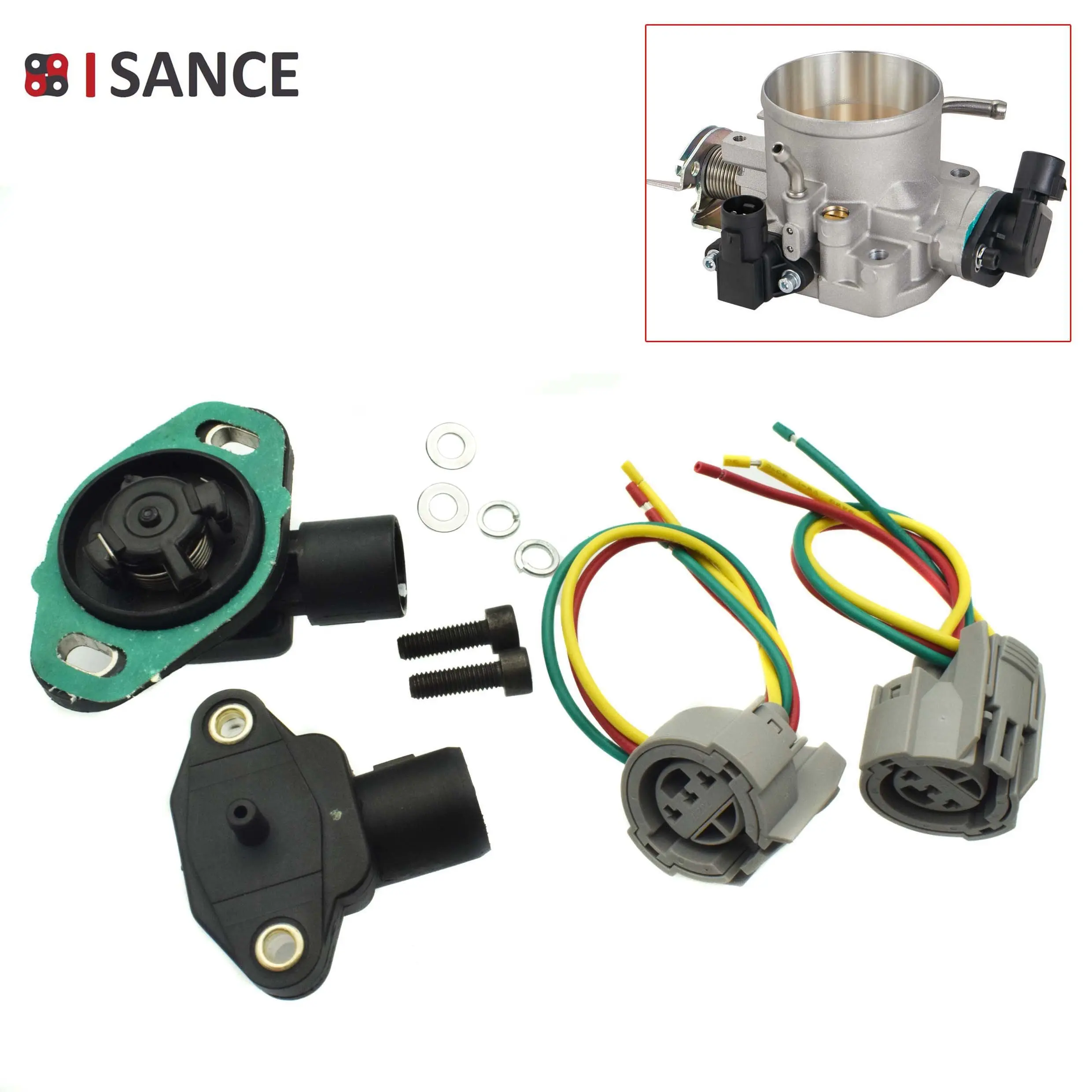 Throttle-Position-TPS-Manifold-Air-Pressure-MAP-Sensor-Connector-Plug ...