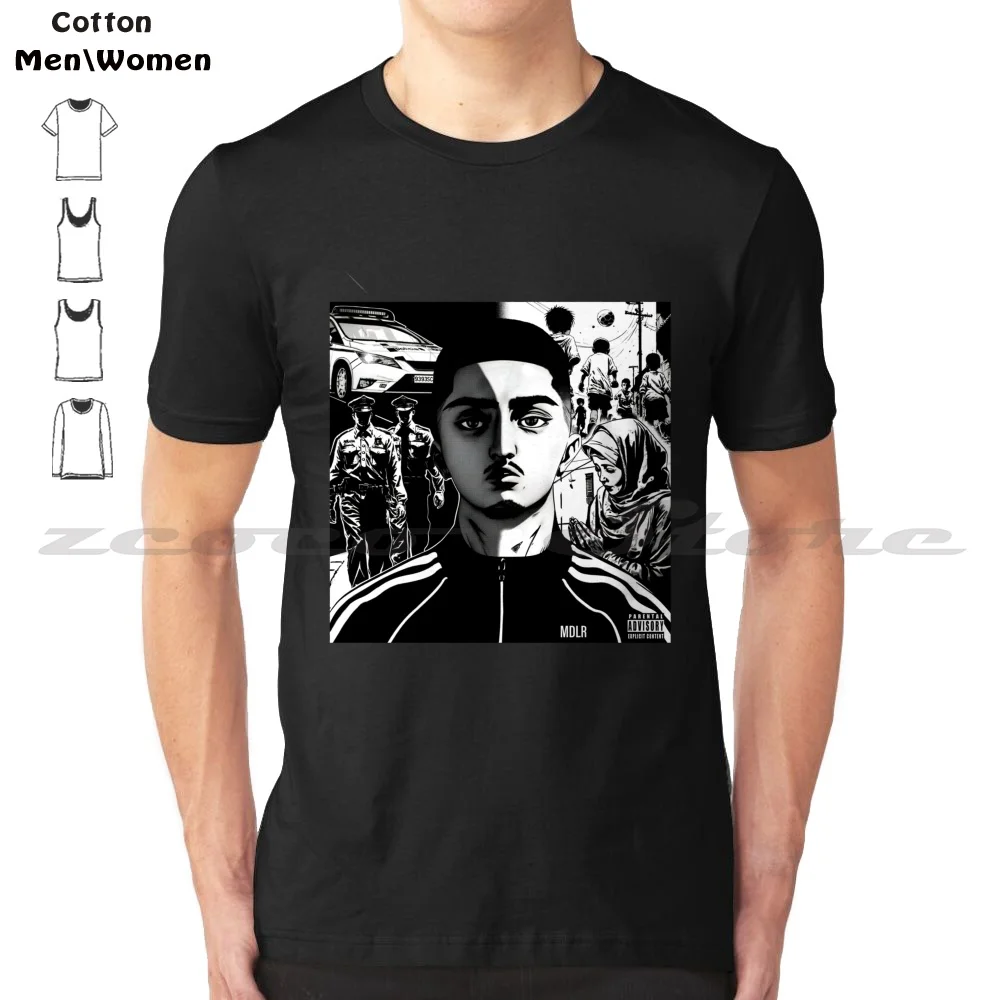 Confort-vel-camiseta-Morad-Rap-The-Morad-MDLR-100-algod-o-alta ...