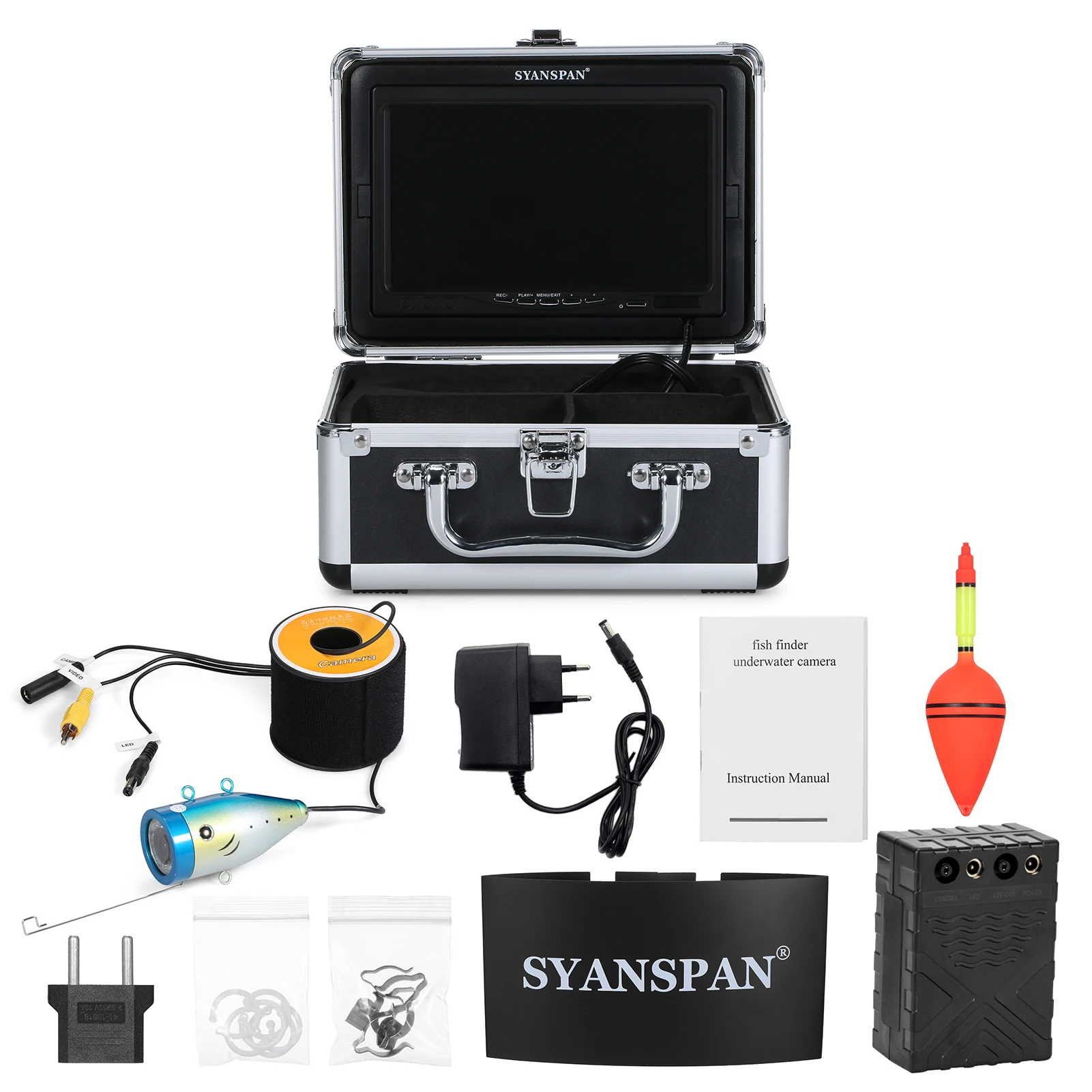 Underwater-Fishing-Camera-Fish-Finder-with-12LEDs-7Inch-9Inch-LCD ...