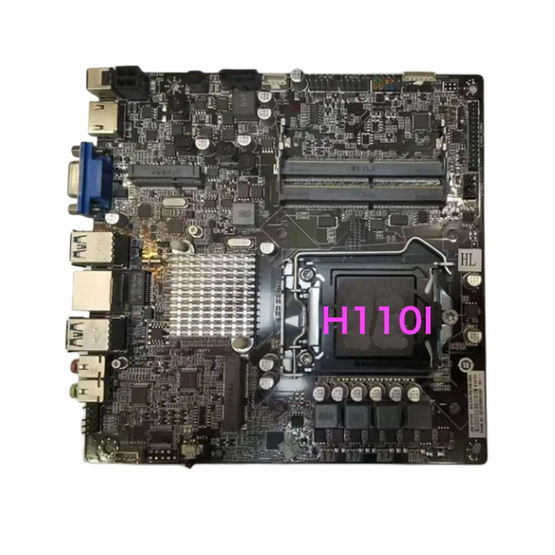 JW H110I AIO Motherboard LGA 1151 DDR4 Mini-ITX Mainboard fully work ...