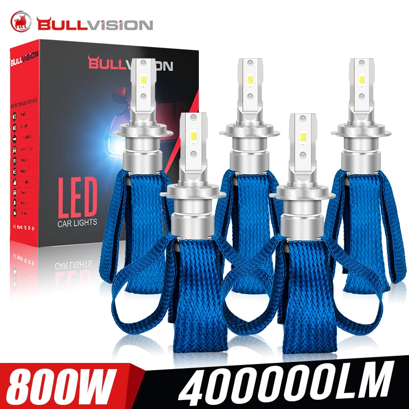 H7-Car-LED-Headlight-Globe-Copper-Belt-Bulb-Light-Lamp-H1-H8-H9-H11-H4 ...