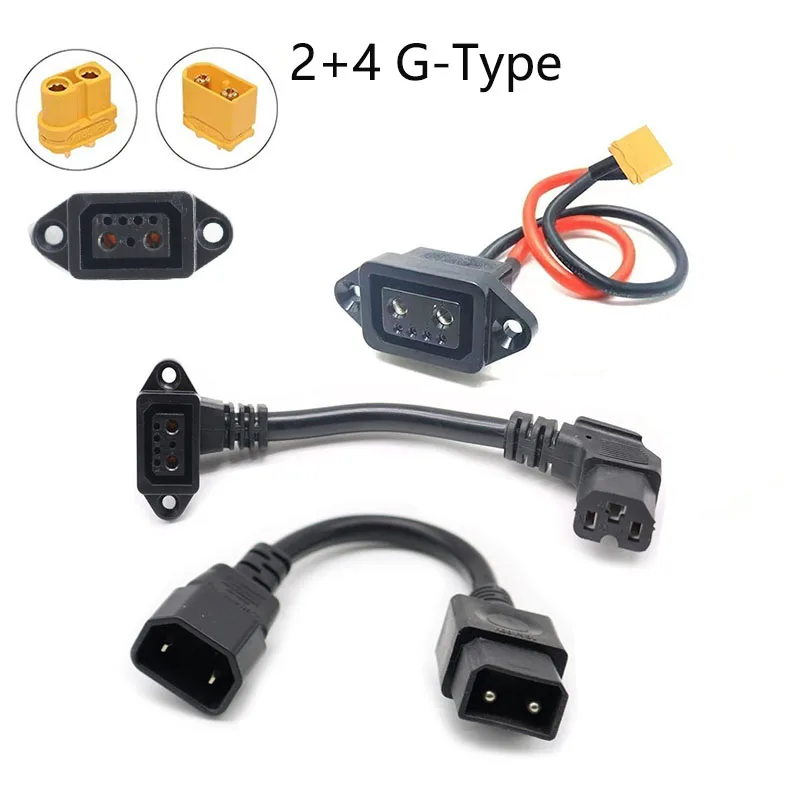 Niu-Electric-Vehicle-G-Series-2-4-Pin-Charging-Adapter-with-Cable-XT60 ...