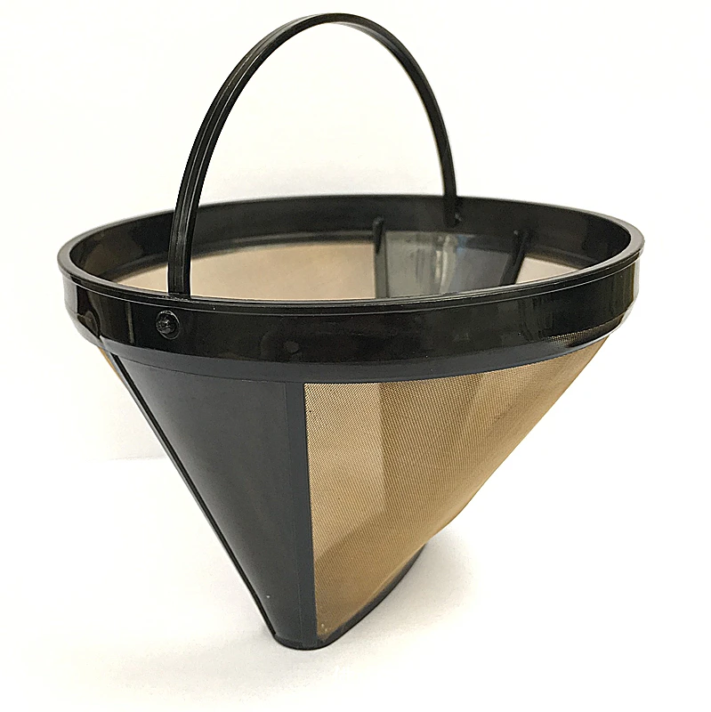HOT-SALE-1PC-Permanent-Reusable-4-Cone-Shape-Coffee-Filter-Mesh-Basket ...