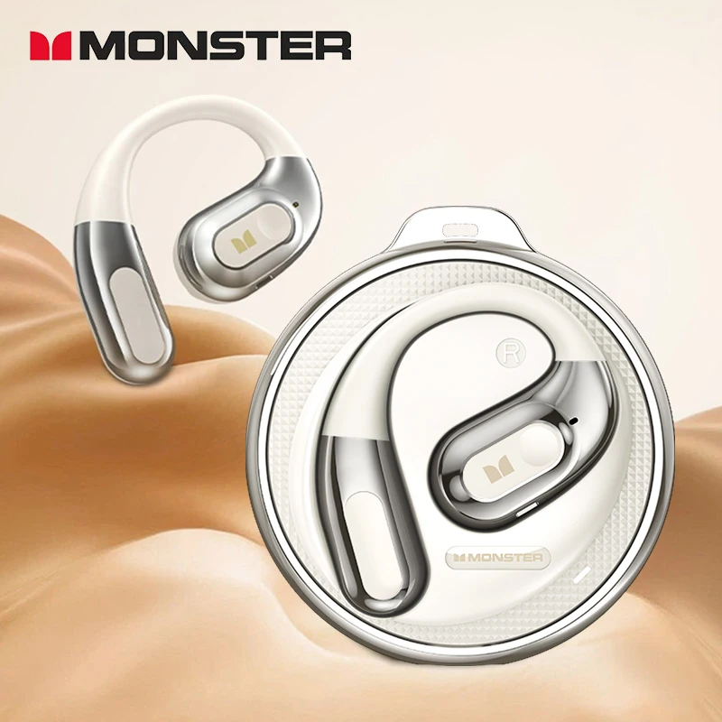 Monster-AC330-Bluetooth-5-4-Earphones-OWS-Wireless-Headphone-with-Mic ...